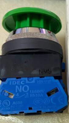 1pcs IDEC Mushroom head push button switch 30mm ABN320G 2NO | eBay