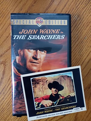 The Searchers VHS 1984 Special Widescreen Edition John Wayne Warner ...