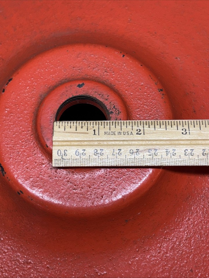 15” VINTAGE CAST IRON BASE LOLLIPOP SIGN GUM-BALL MACHINE STAND ...