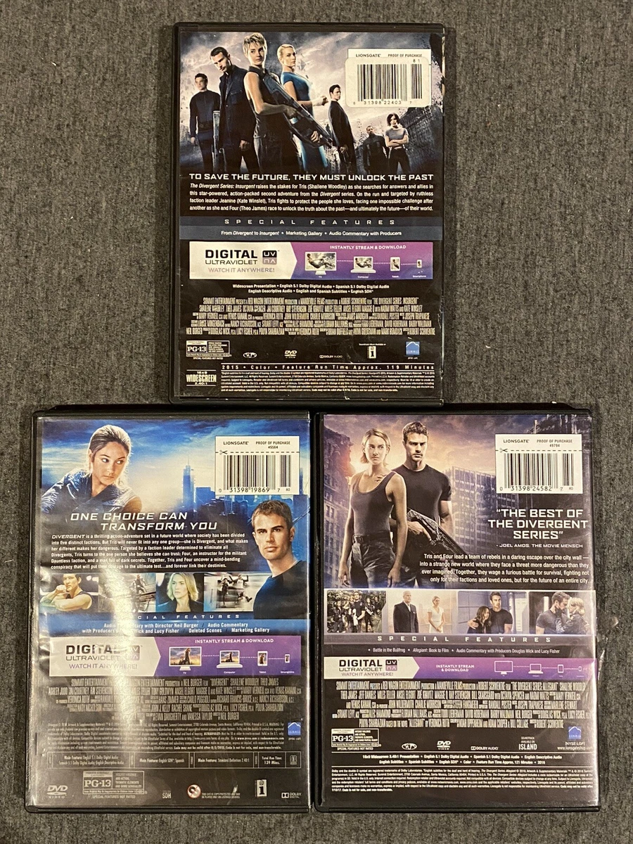 Divergent Insurgent Allegiant Symbols Combined