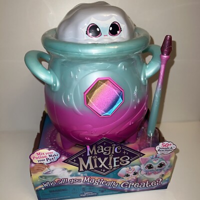 NEW Magic Mixies Misting Cauldron Rainbow PINK Plush Interactive Toy ...
