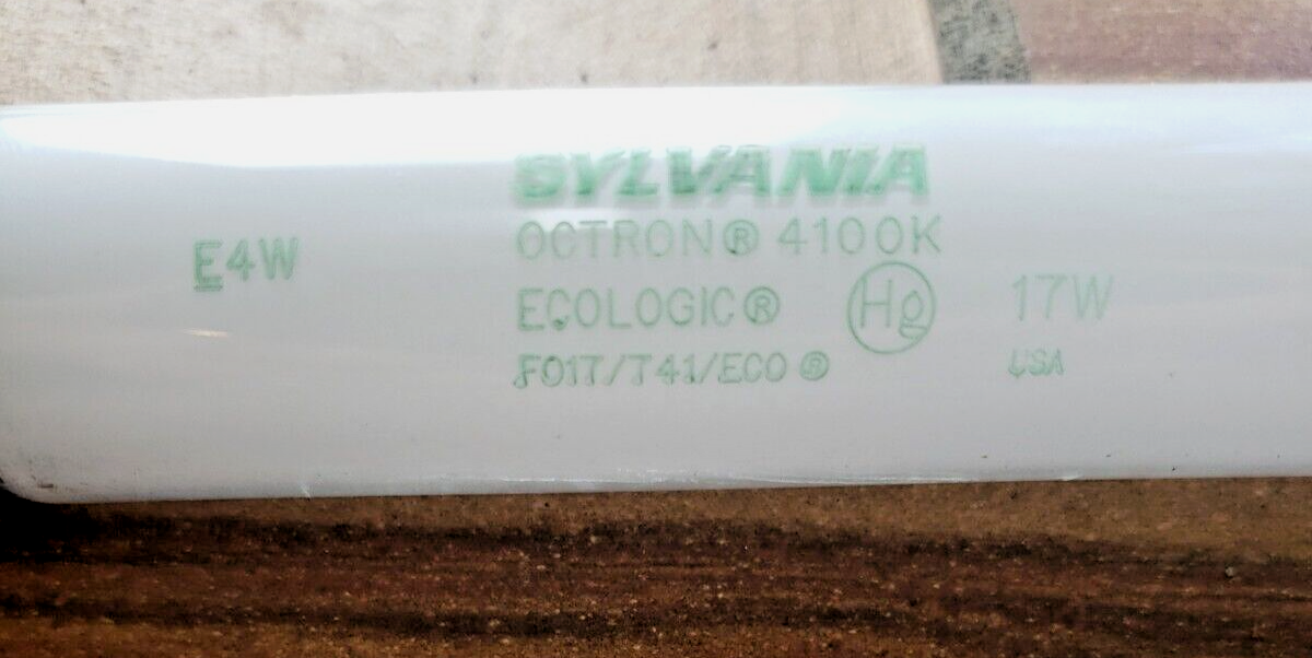Sylvania FLUORESCENT OCTRON 4100K ECOLOGIC F017/741/ECO Bulb 24" (53B3 ...