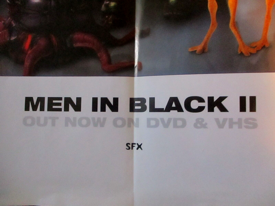 MEN IN BLACK (MIB) PROMO POSTER 1997 (2 SIDED) 23X33 KIRSTEN DUNST ...