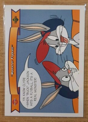 1991 UPPER DECK COMIC BALL 2 BUGS BUNNY CLYDE BUNNY #72 LOONEY TUNES | eBay