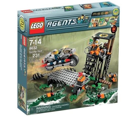 LEGO Agents: Swamp Raid (8632) for sale online | eBay