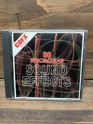 No Artist - 80 Spectacular Sound Effects CDFX-6727 Non-Music Album ...