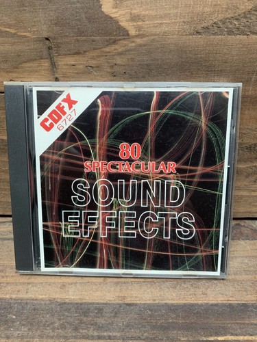 No Artist - 80 Spectacular Sound Effects CDFX-6727 Non-Music Album ...