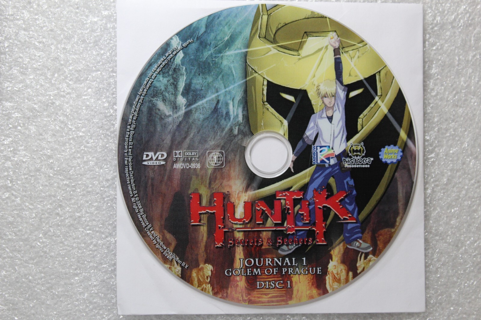 Huntik: Secrets Seekers, Vol. 1 - Golem of Prague (DVD, 2009, 2-Disc ...