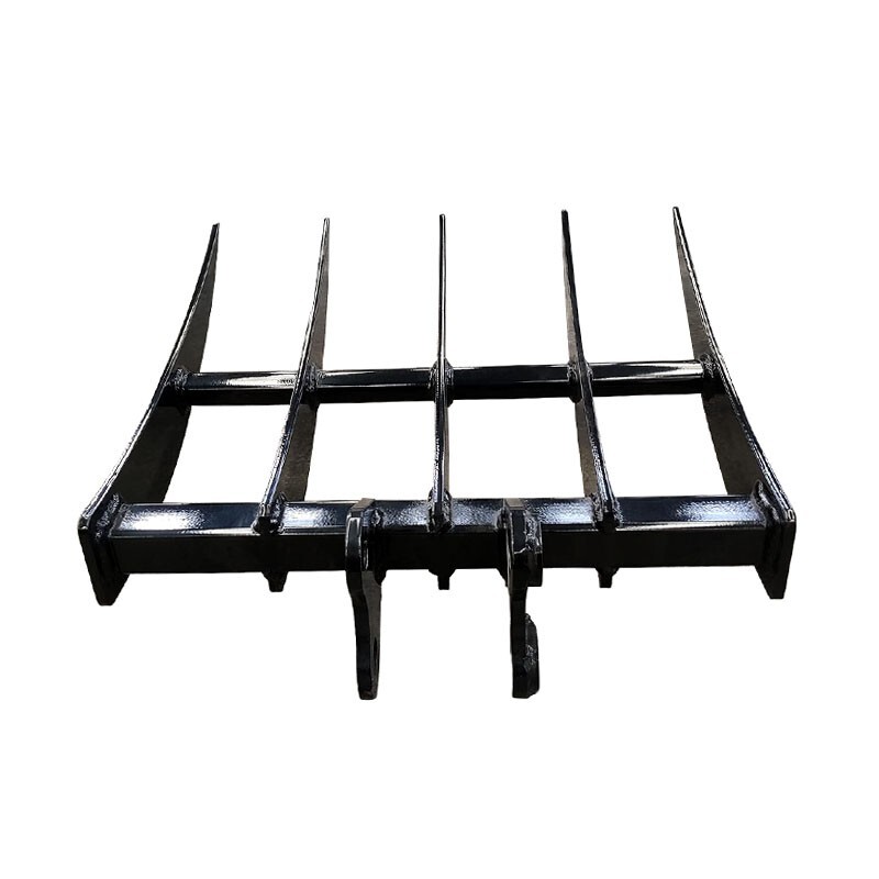 Multifunctional Rake Attachment For Mini Excavator 0.8Ton To 1.5Ton ...
