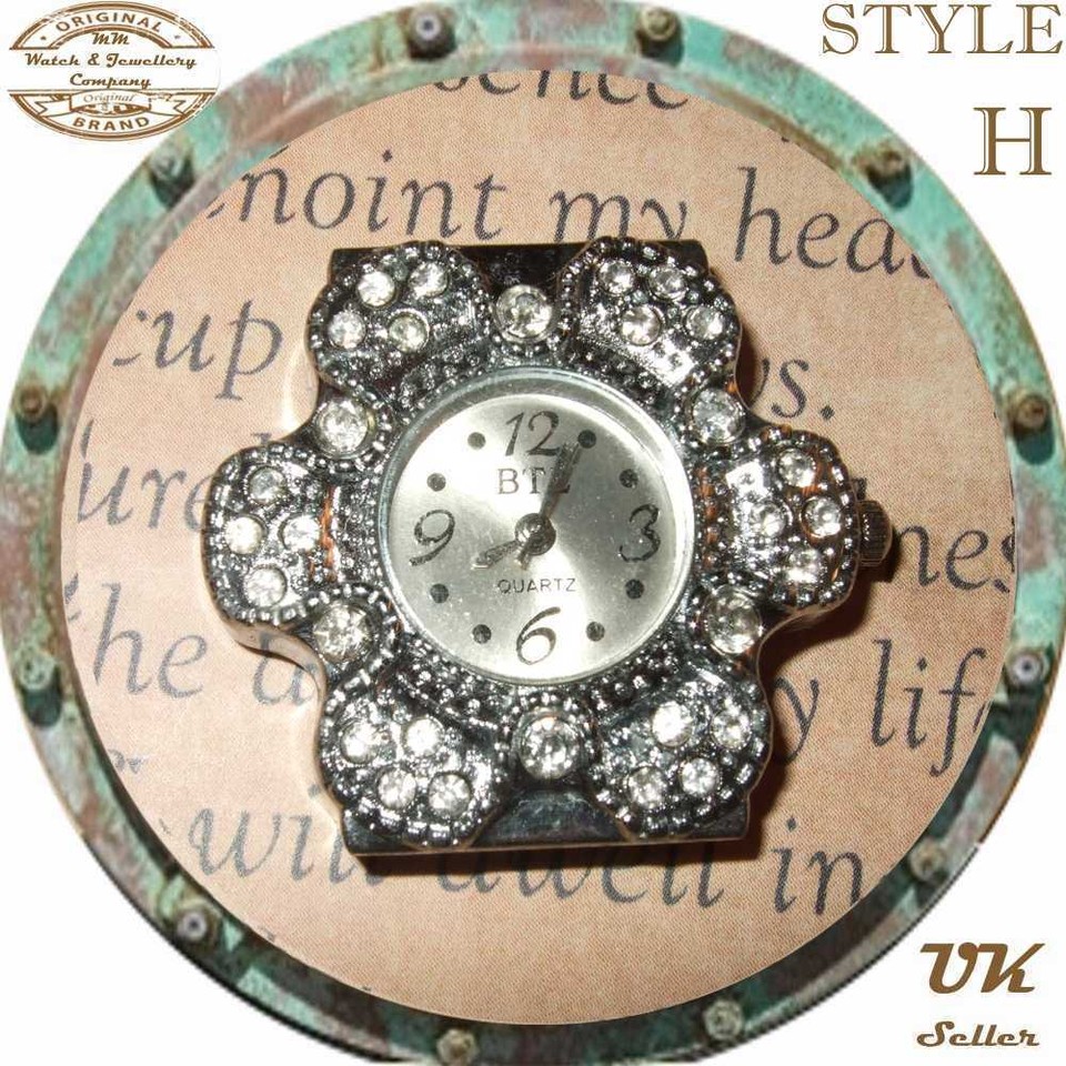 BUY 1,2,5 OR 10 WHOLESALE BEAD QUARTZ WATCH FACE FOR BEADING SILVER ...