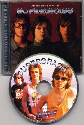 Supergrass An Interview With Supergrass UK CD + Poster Chris Tetley ...