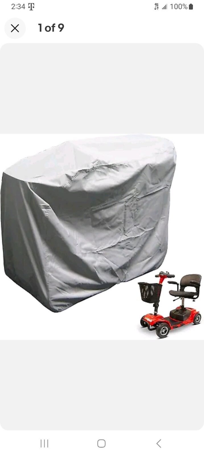 Heavy Duty 300D Mobility Scooter Storage Cover - Keep Your Electric ...