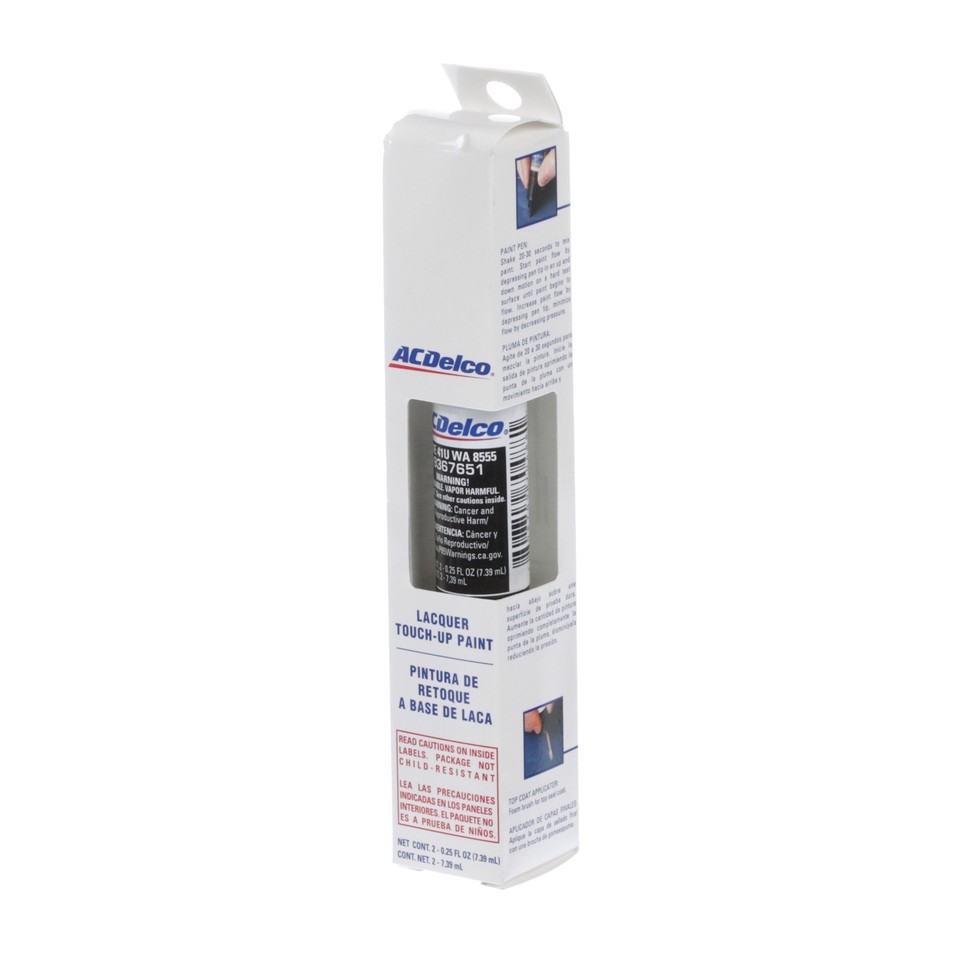 NEW GENUINE ACDelco 4-In-One Touch Up Paint Black RPO Code 41U WA8555 ...