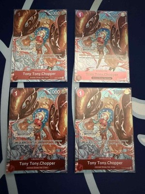 Tony Tony.Chopper ST01-006 Championship One Piece Promos Treasure Cup ...