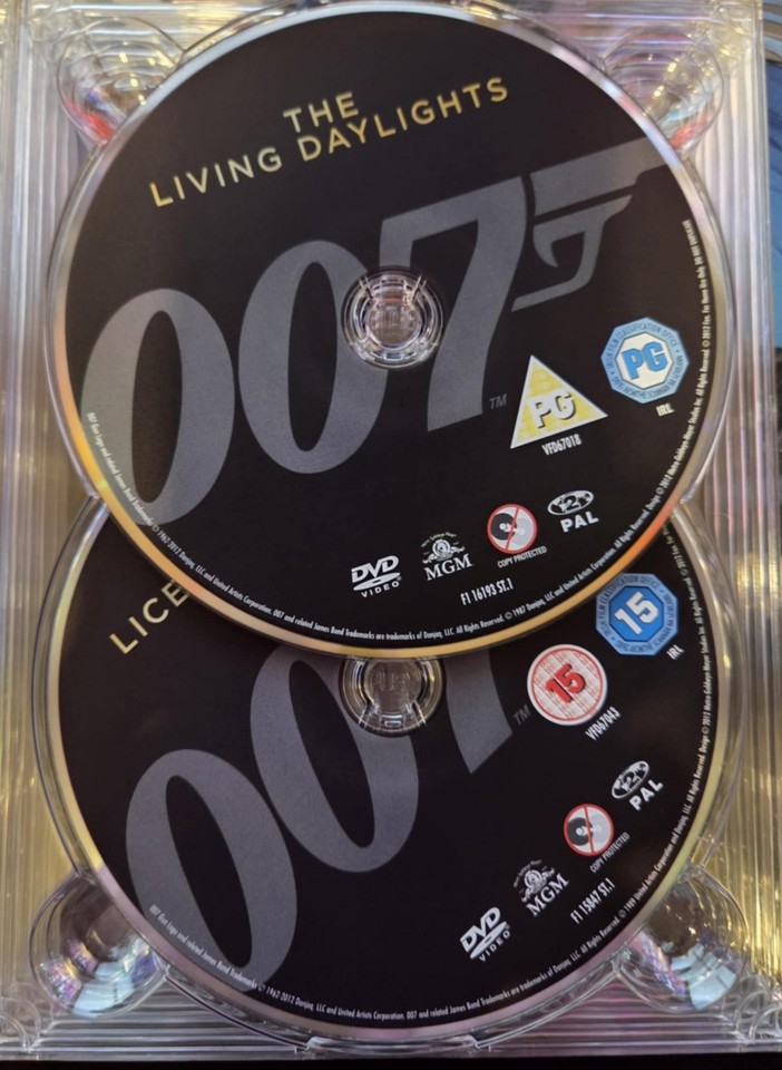 James Bond 50th anniversary DVD Box Set (22 movies, Skyfall not ...