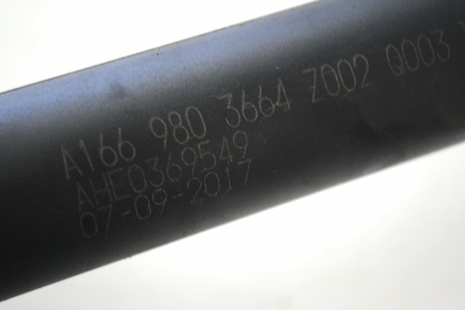 MERCEDES W166 GLE250d 2017 RHD Left Side Tailgate Gas Strut A1669803664 ...