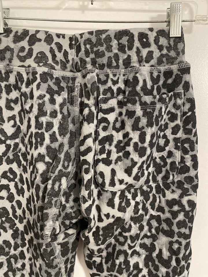 NSF Leopard print sweatpants comfortable size P, NEW With Tags! | eBay