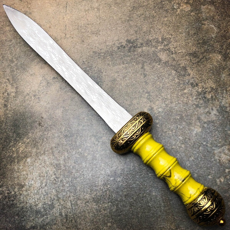 Gladius Roman Sword Fixed Blade Dagger Gladiator Medieval Renaissance ...