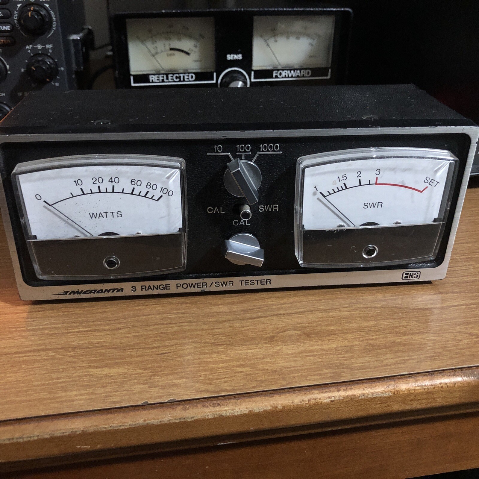 Vintage Model 25-520 A - Cb 3 Radio Range Swr power Meter Over 40 Yrs ...