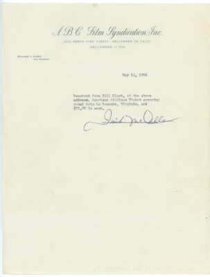 IRISH McCALLA signed 1956 TLS letter ACTRESS Sheena | eBay