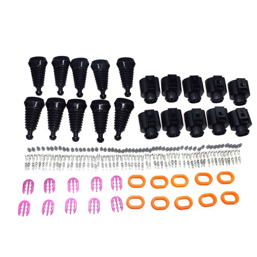 10x 1J0973713 For Audi VW Golf 6 Pin Wideband Sensor Connector Plug ...