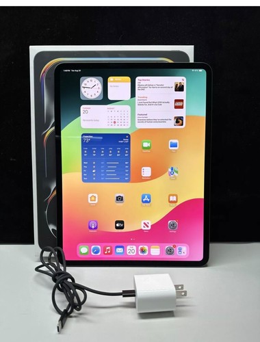 Apple iPad Pro 13-inch (M4) Wi-Fi + Cellular 256GB Model A2926 MVXR3LL ...