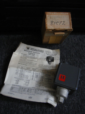 Vintage Honeywell Pressuretrol #L404A 1065 2 - New In Box With Manual ...