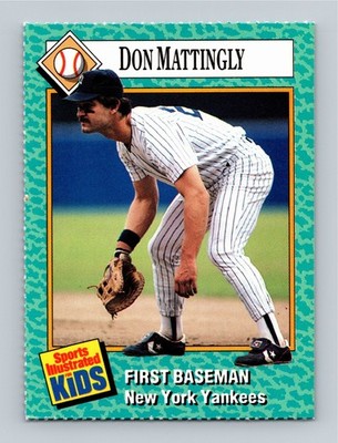 Don Mattingly 1989 Sports Illustrated for Kids First Edition #37 NM-MT ...