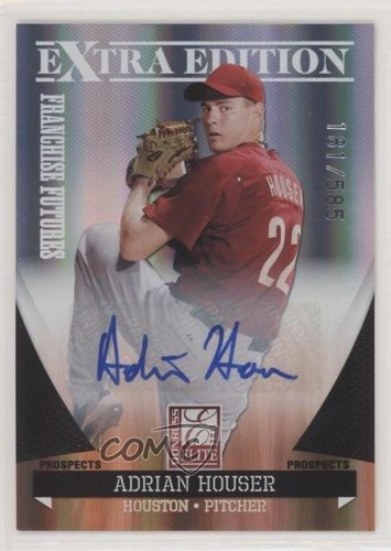 2011 Donruss Elite Extra Edition Franchise Futures Signatures Adrian Houser Auto | eBay