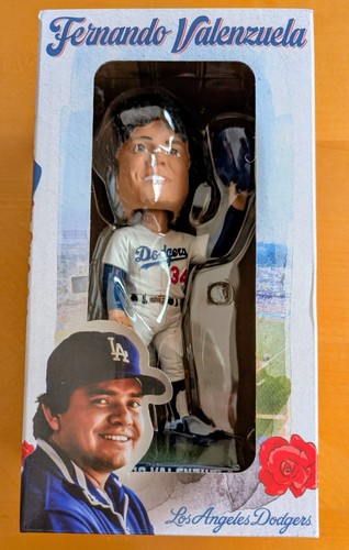 Fernando Valenzuela Bobblehead LA Dodgers Stadium Giveaway July 19 ...