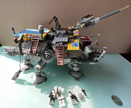 LEGO Star Wars: Captain Rex's AT-TE (75157) Walker + 5 minifigs ...