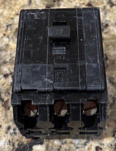 Square D QO QO320 3 Pole 20 Amp CIRCUIT BREAKER CLEAN. | eBay
