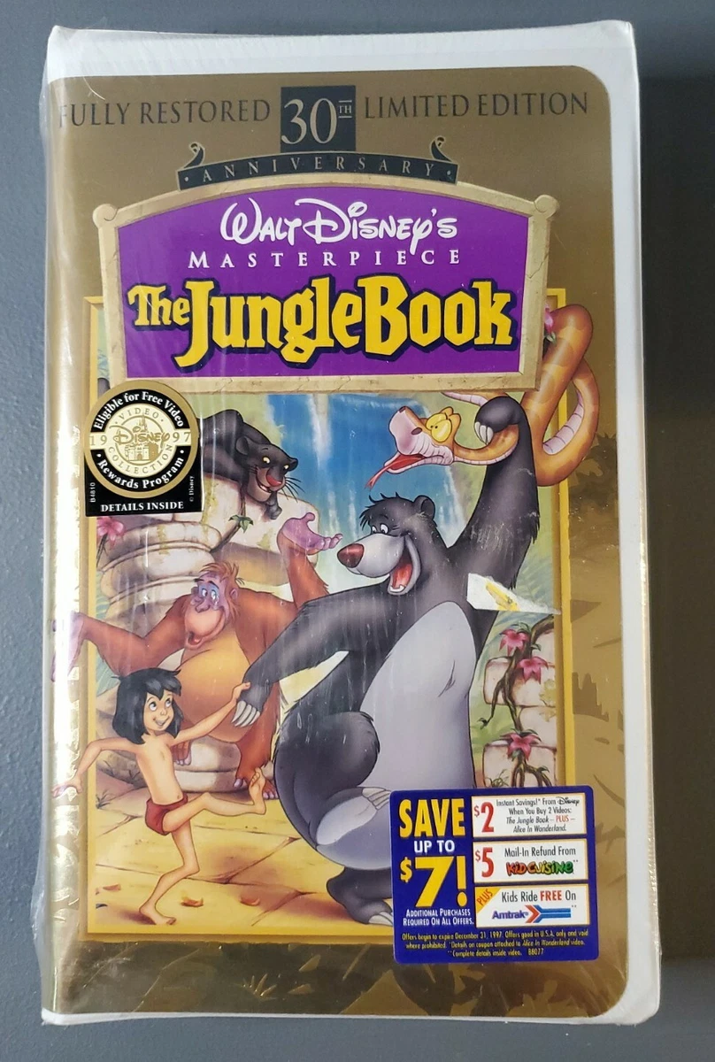The Jungle Book 1997 Vhs