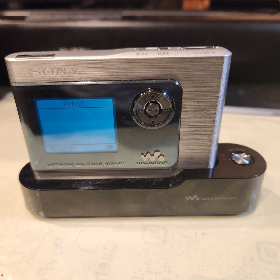 Sony NW-HD1 20 GB Network Walkman Digital Music + Cradle 27242650213 | eBay