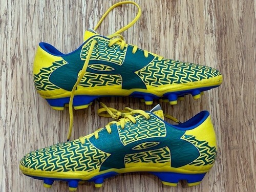 Under Armour Clutch Fit Force 2.0 FG Soccer Cleats Men's 8.5 Yellow ...