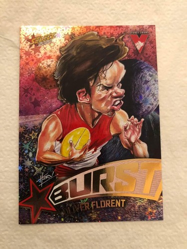 SELECT 2020 AFL Galactic Burst OLIVER FLORENT 009/210 Sydney Swans ...