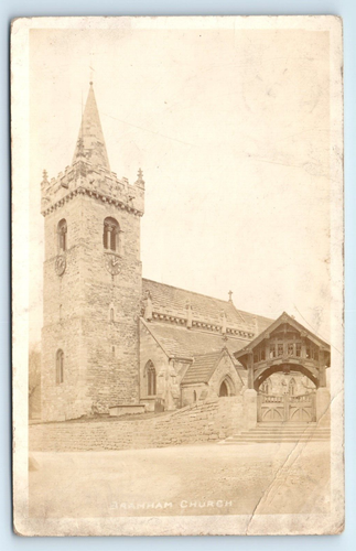 POSTCARD BRAMHAM CHURCH - LEEDS RPPC CIRCA 1905-10 RPPC | eBay