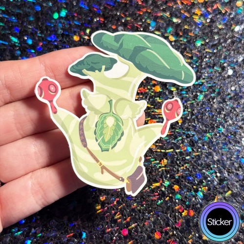 Legend of Zelda Sticker Hestu with Maracas, Holographic | eBay