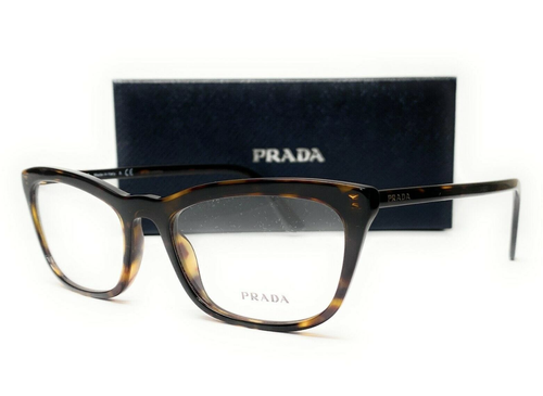 New Prada Reading Glasses VPR 10V 2AU-1O1 54-18 145 Dark Tortoise ...