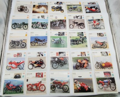 Atlas Motorcycle Collector Card Collection- Lot Of 68 | eBay