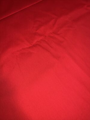 60” x 29’ of solid red fabric material | eBay