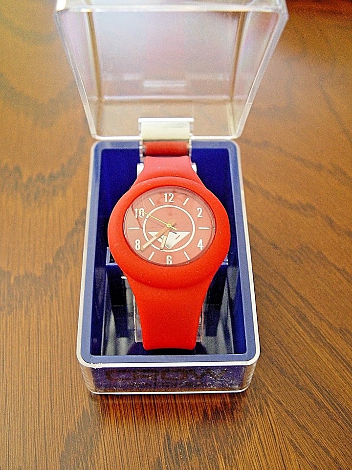 New Crow The Prospect Silicone Watch (Red) | eBay