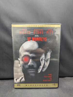 12 Monkeys (DVD, 1998, Collectors Edition) Bruce Willis Brad Pitt ...