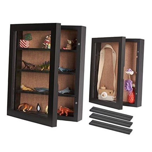 Large Shadow Boxes Frames 11x14 Shadow Box with Shelves,Deep Memory Box ...