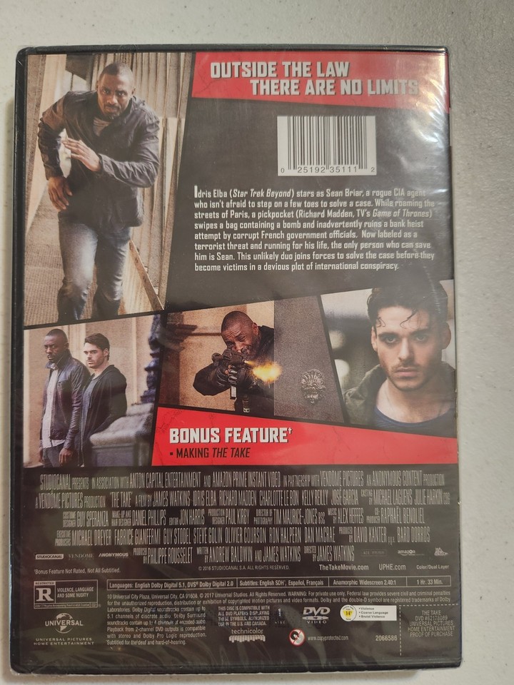 The Take (DVD, 2017) 25192351112| eBay