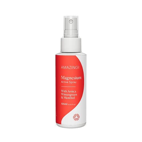 Amazing Oils Magnesium Active Spray With Arnica, Wintergreen & Menthol ...