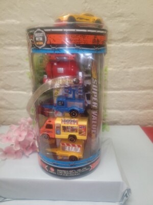 NEW Toy Cars Play Mat Set 20 Total Pieces 1:64 Scale Express Wheels ...