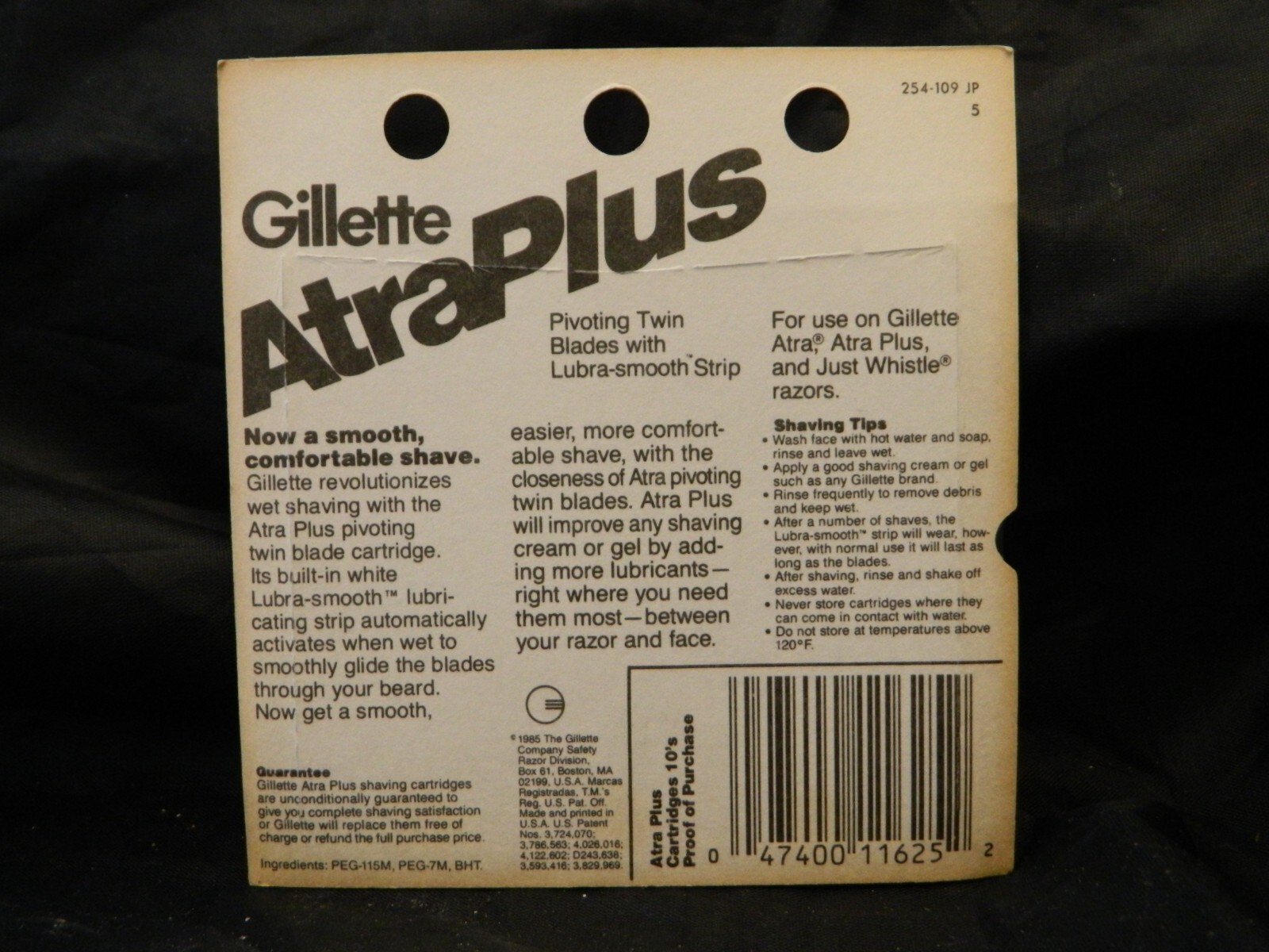 11 Gillette Atra Plus Razor Blades Refills Cartridges (unboxed) Fits ...