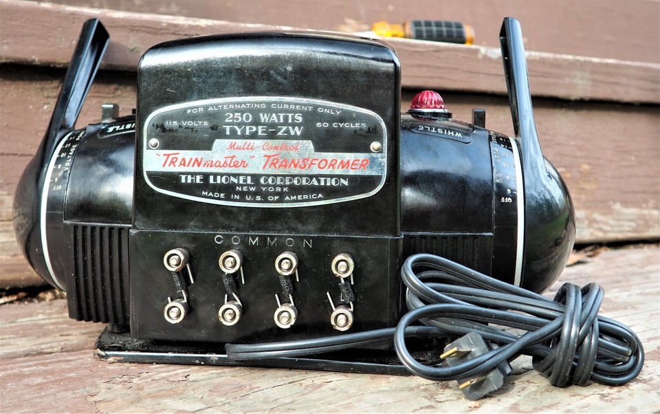 LIONEL ZW MULTI-CONTROL TRAINMASTER 250 WATTS TRANSFORMER | eBay