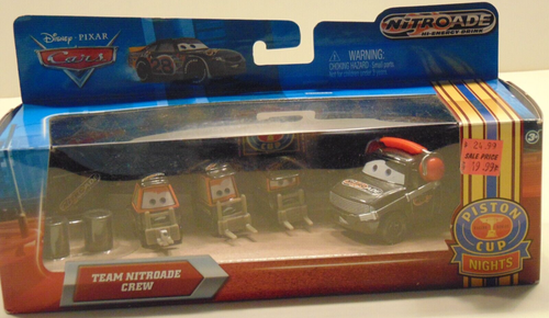 GRAIL: Disney Pixar Cars Team Nitroade Crew Piston Cup Night Chief ...